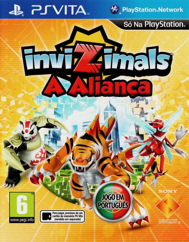 InviZimals: The Alliance cover or packaging material - MobyGames