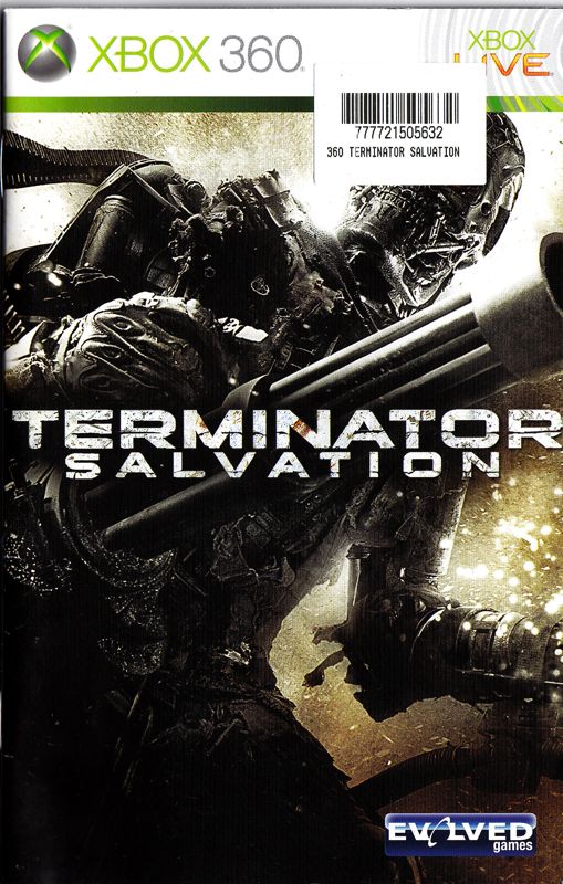 Terminator: Salvation cover or packaging material - MobyGames
