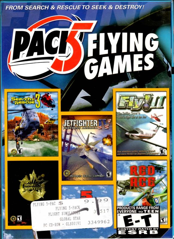 Pack 5 Flying Games Attributes, Tech Specs, Ratings - MobyGames