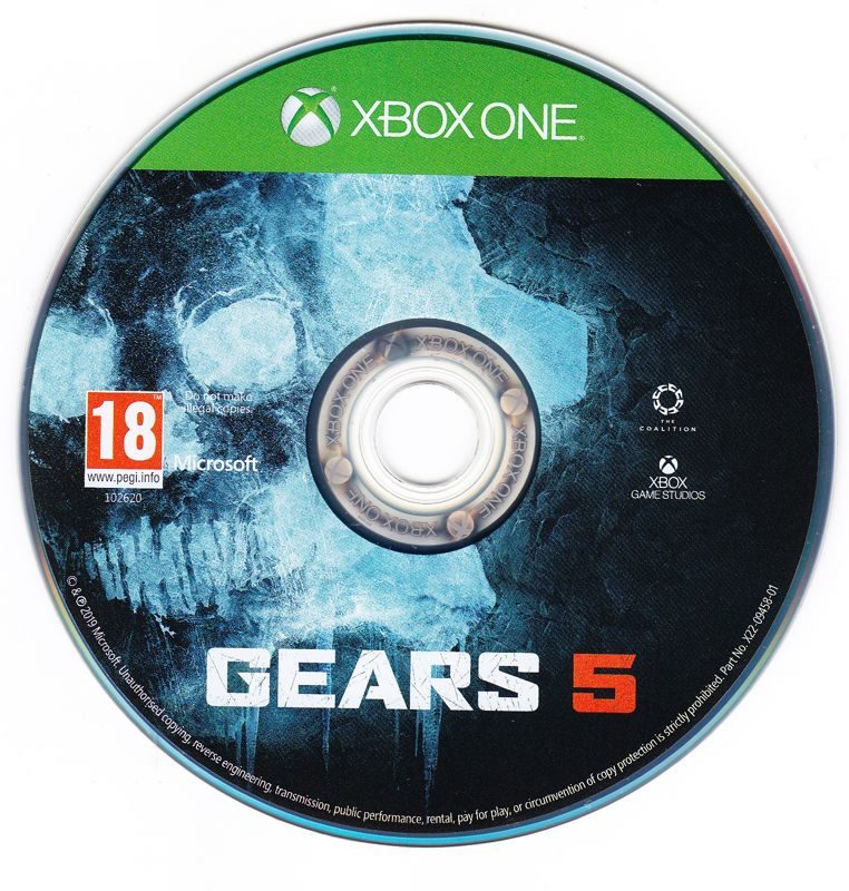 Gears 5 cover or packaging material - MobyGames