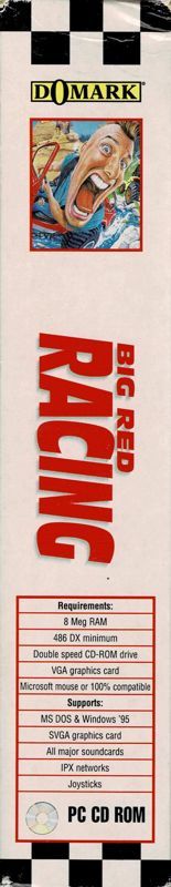 Big Red Racing cover or packaging material - MobyGames