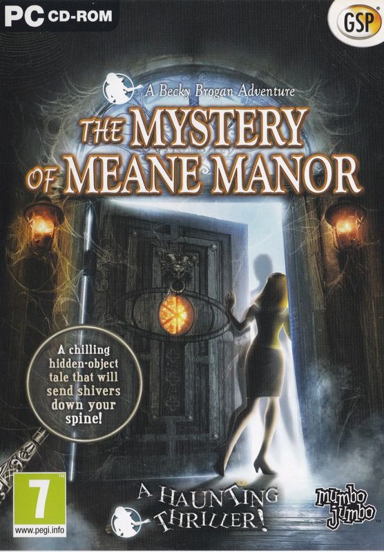 Becky Brogan: The Mystery of Meane Manor box covers - MobyGames