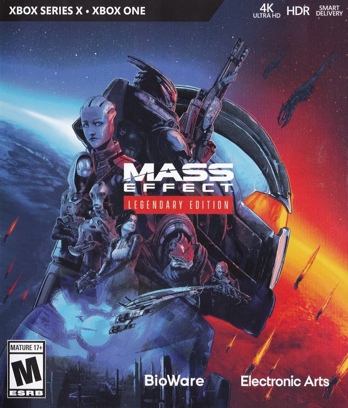 Mass Effect: Legendary Edition cover or packaging material - MobyGames