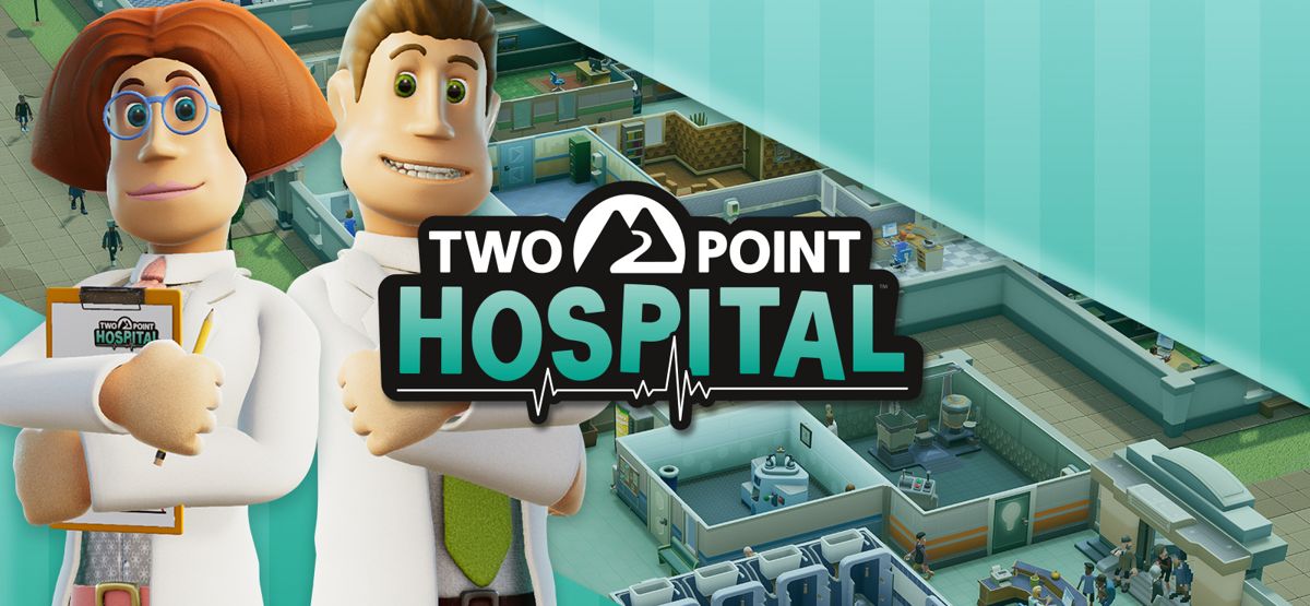 Two Point Hospital cover or packaging material - MobyGames