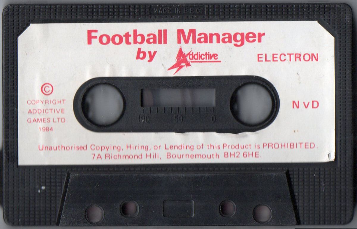 Football Manager cover or packaging material - MobyGames