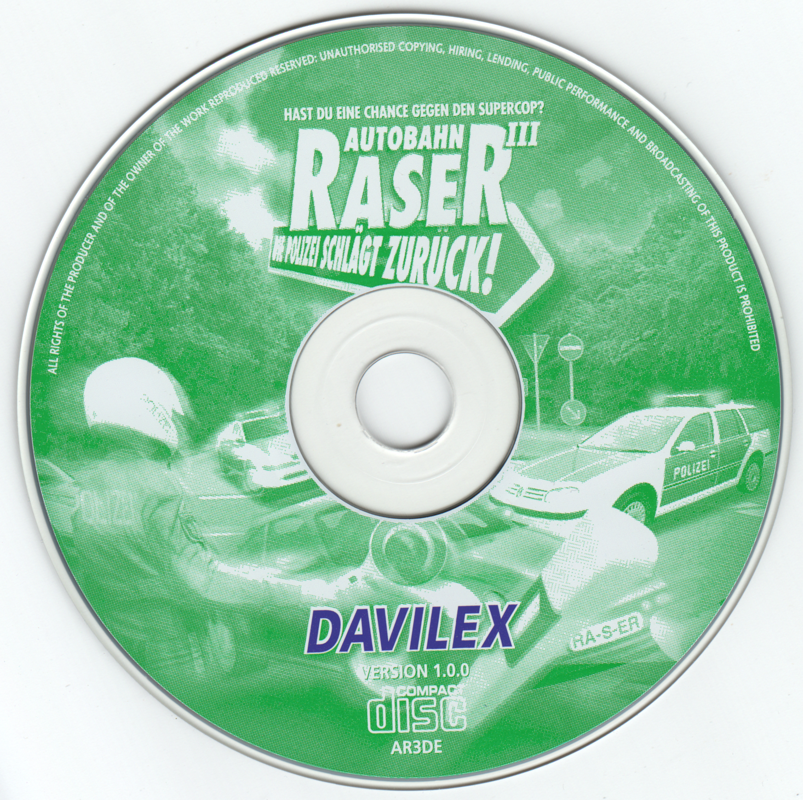 A2 Racer IV: The Cop's Revenge cover or packaging material - MobyGames