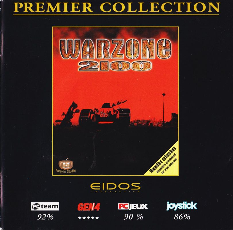 Warzone 2100 cover or packaging material - MobyGames