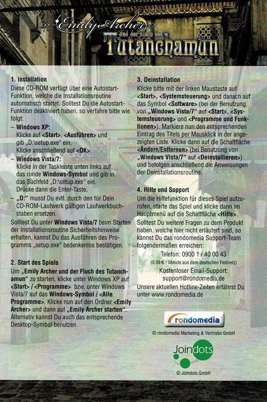 Emily Archer and the Curse of Tutankhamun cover or packaging material ...