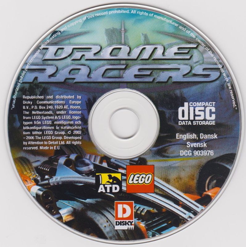 Drome Racers cover or packaging material - MobyGames