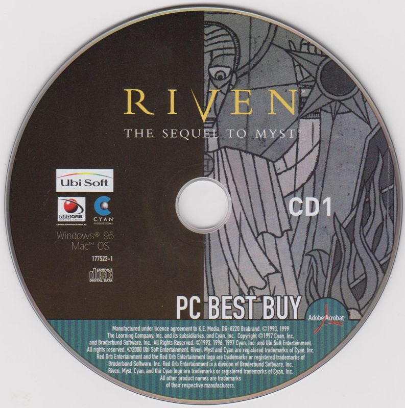 Myst: Masterpiece Edition + Riven: The Sequel to Myst cover or ...