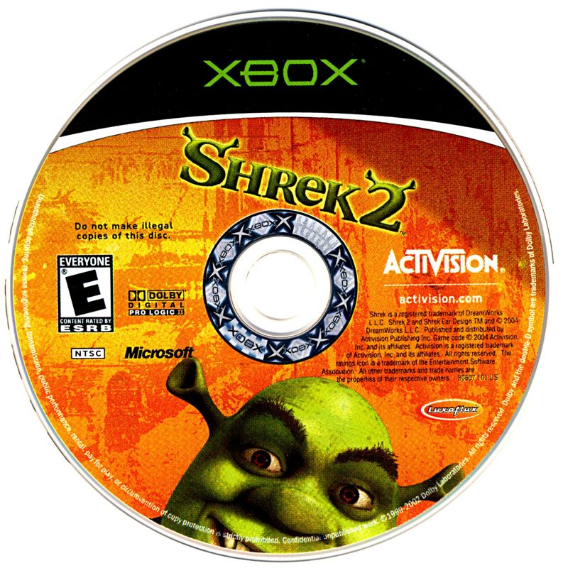 Shrek 2 cover or packaging material - MobyGames