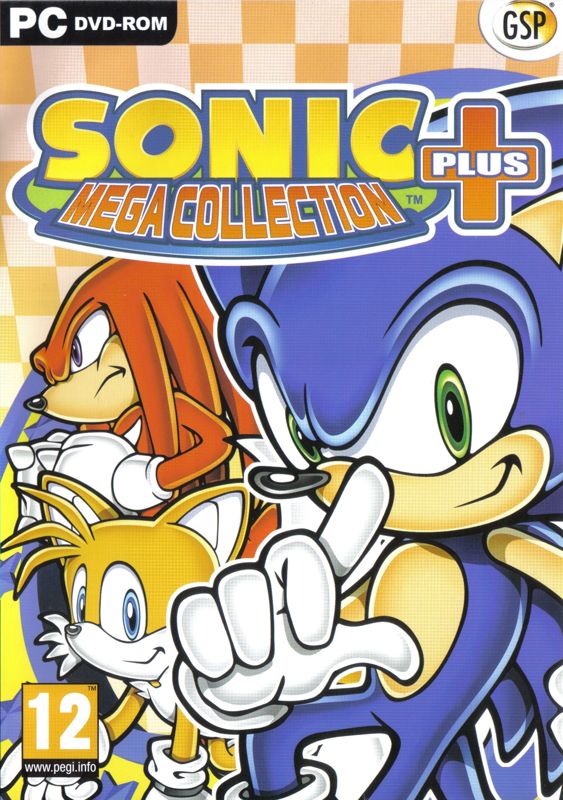 Sonic Mega Collection Plus cover or packaging material - MobyGames