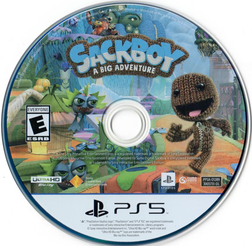 Sackboy: A Big Adventure cover or packaging material - MobyGames