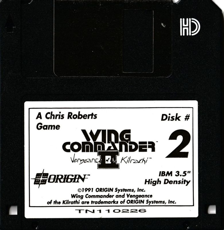 Wing Commander II: Vengeance of the Kilrathi cover or packaging ...