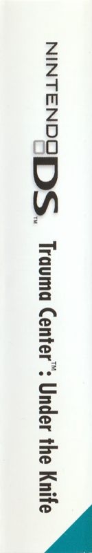 Trauma Center: Under the Knife cover or packaging material - MobyGames