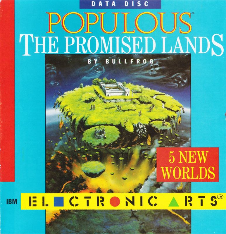 Populous: The Promised Lands cover or packaging material - MobyGames