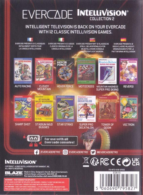 Intellivision Collection 2 cover or packaging material - MobyGames