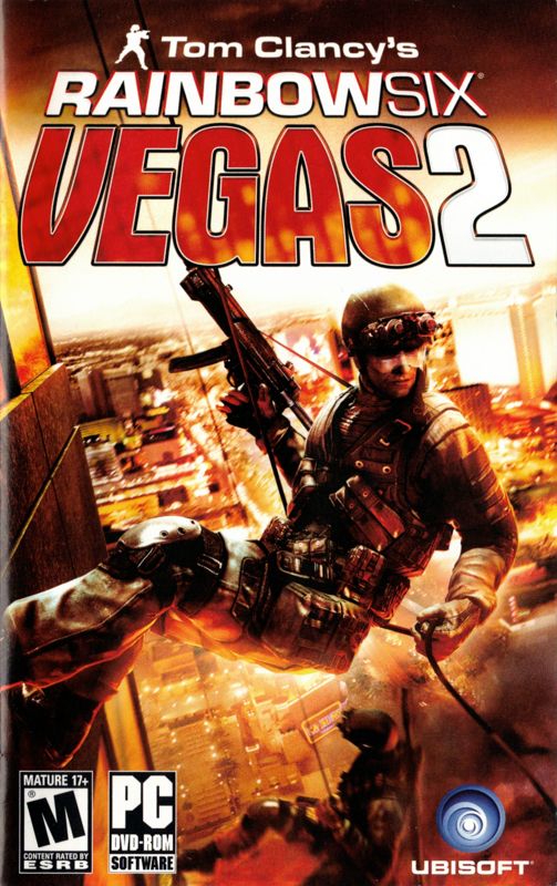 Tom Clancy's Rainbow Six: Vegas 2 cover or packaging material - MobyGames