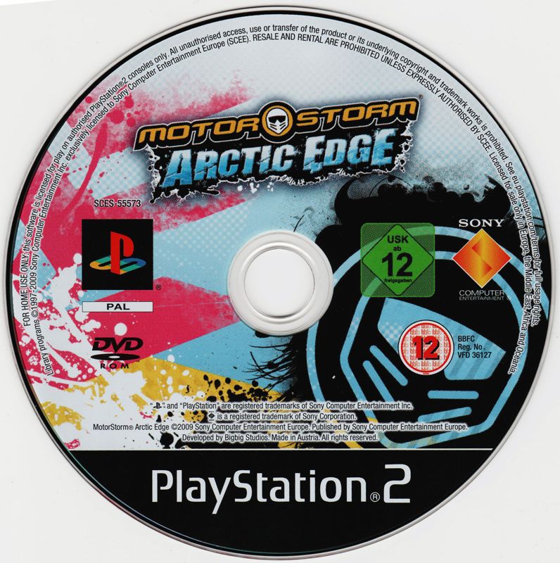 MotorStorm: Arctic Edge cover or packaging material - MobyGames