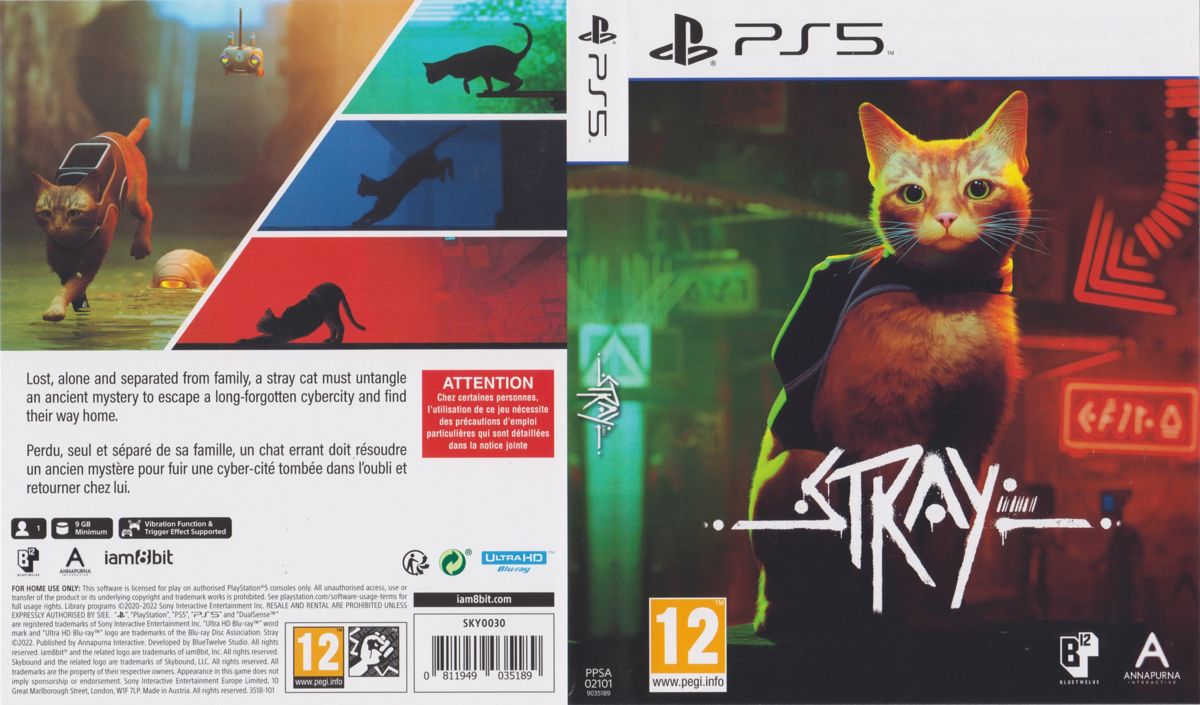 Stray cover or packaging material - MobyGames