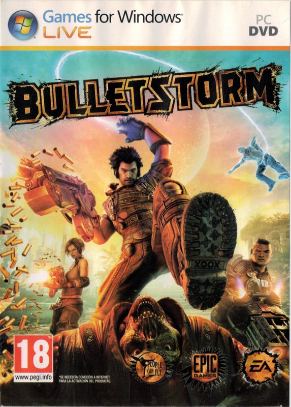 Bulletstorm cover or packaging material - MobyGames