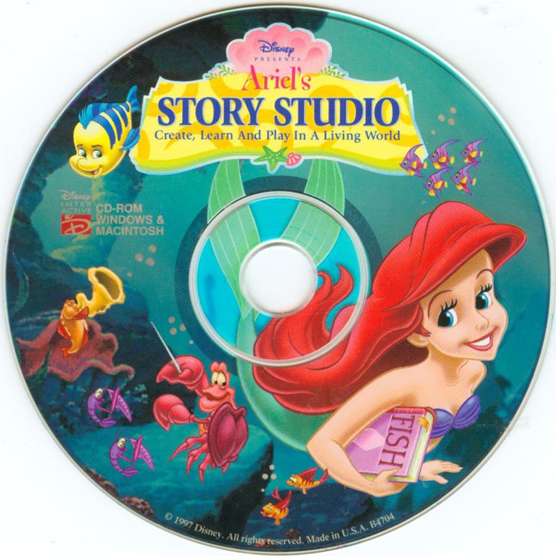 Disney presents Ariel's Story Studio cover or packaging material ...