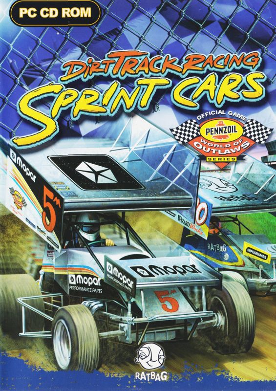 Dirt Track Racing: Sprint Cars cover or packaging material - MobyGames