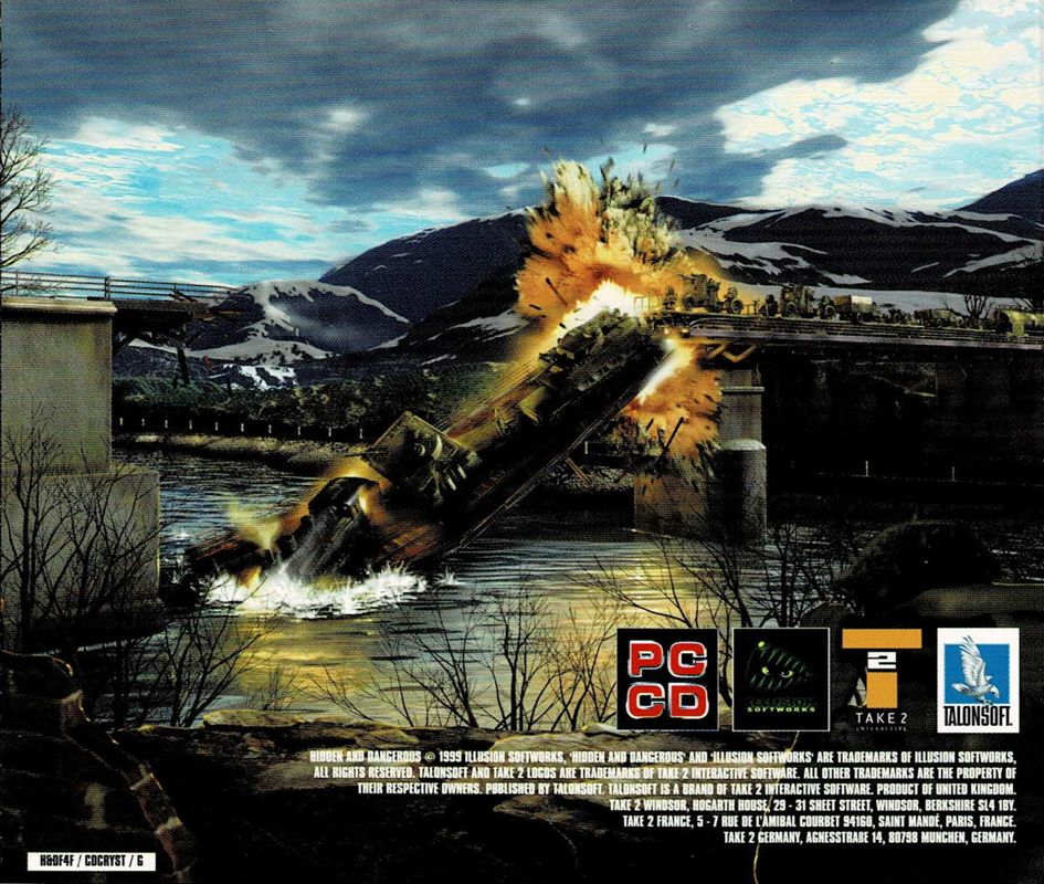 Hidden & Dangerous: Devil's Bridge cover or packaging material - MobyGames