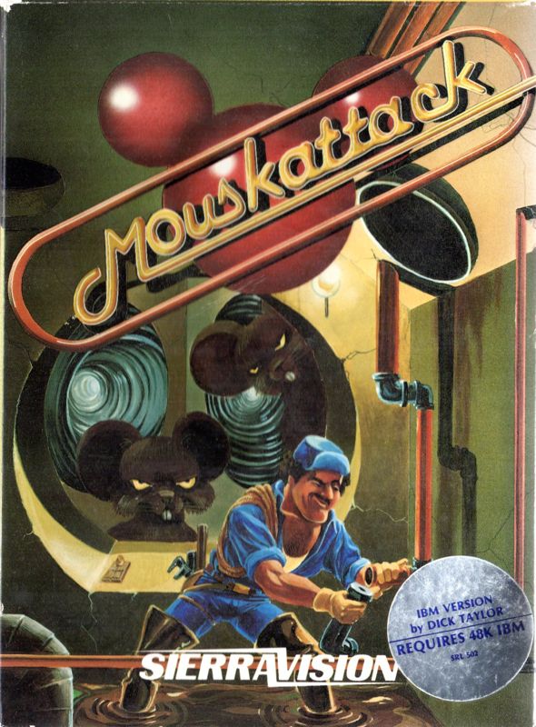 Mouskattack (1982) - MobyGames