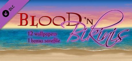 Blood 'n Bikinis: 12 Wallpapers / 1 Bonus Savefile promo art, ads ...