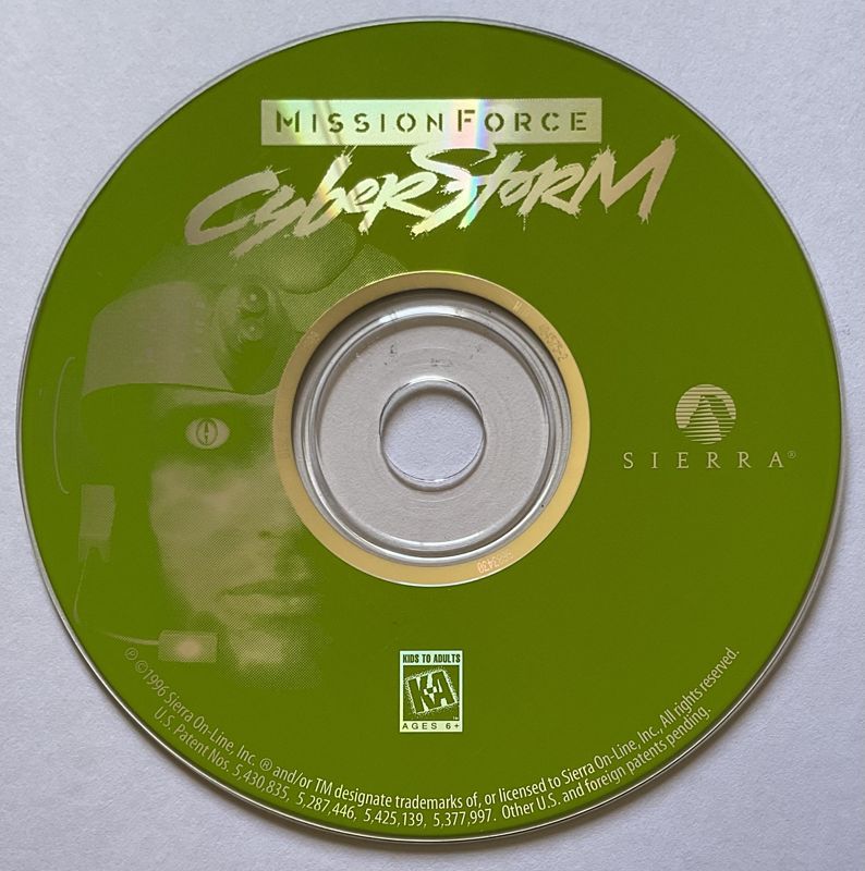 MissionForce: CyberStorm cover or packaging material - MobyGames