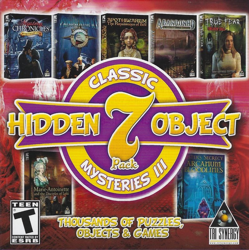Hidden Object Classic Mysteries III cover or packaging material - MobyGames
