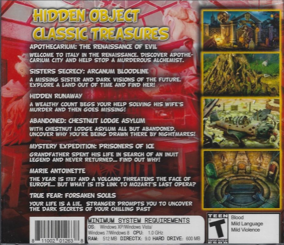Hidden Object Classic Mysteries III cover or packaging material - MobyGames