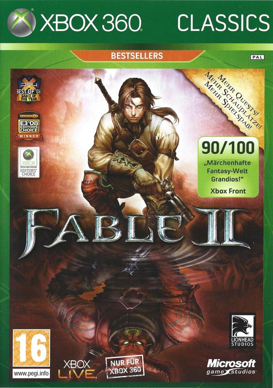 Fable II cover or packaging material - MobyGames