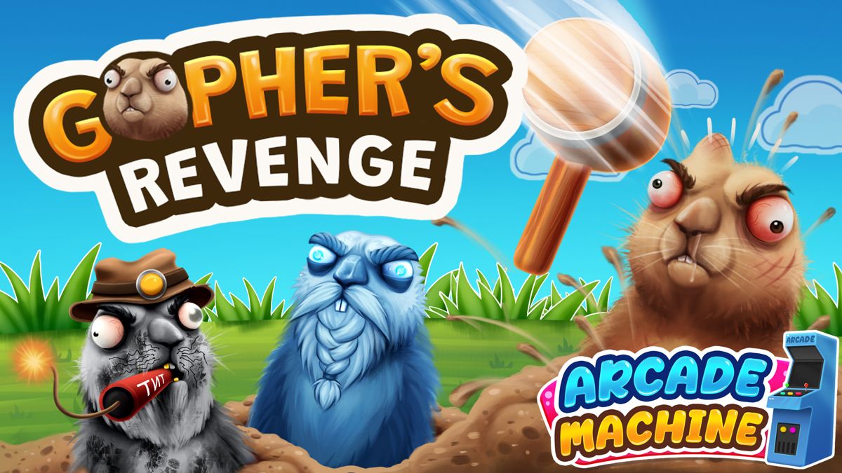 Arcade Machine: Gopher's Revenge cover or packaging material - MobyGames