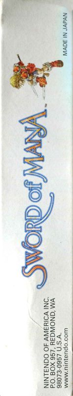 Sword of Mana cover or packaging material - MobyGames