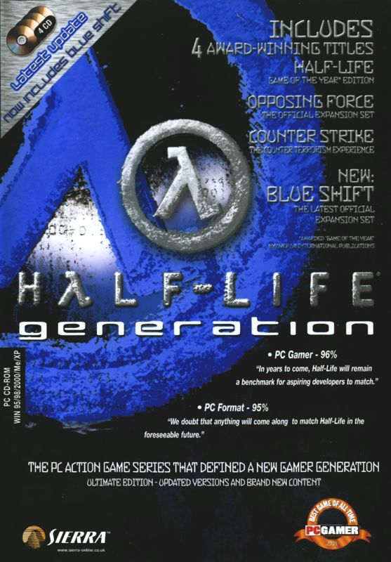 Half-Life: Platinum Collection cover or packaging material - MobyGames
