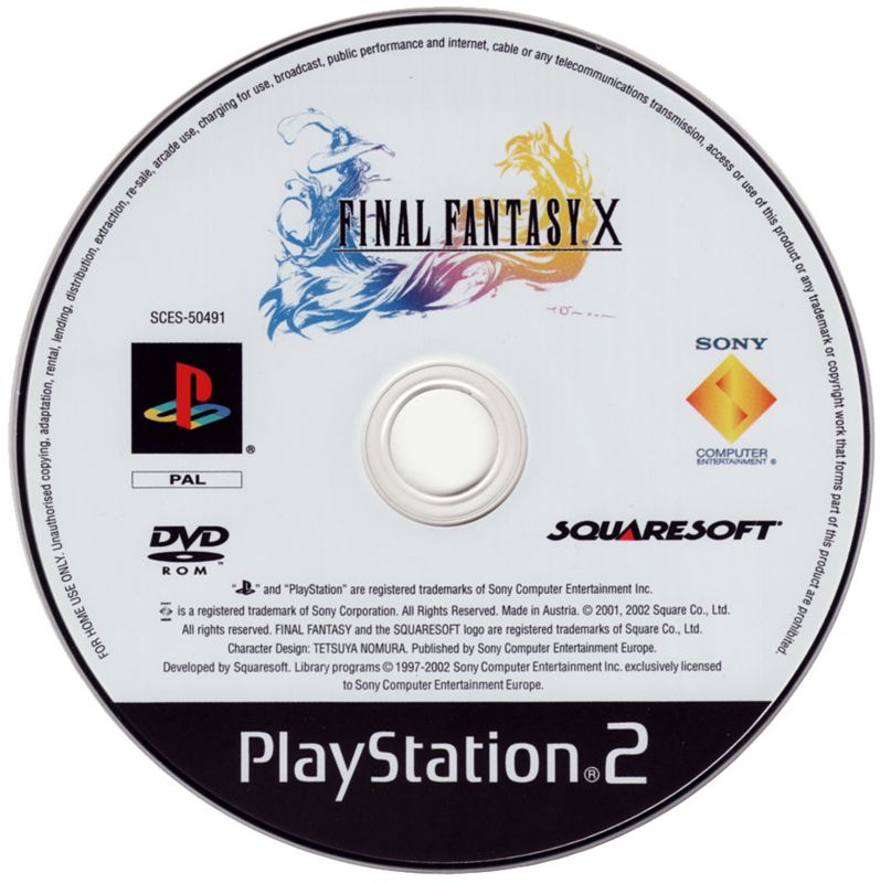 Final Fantasy X cover or packaging material - MobyGames