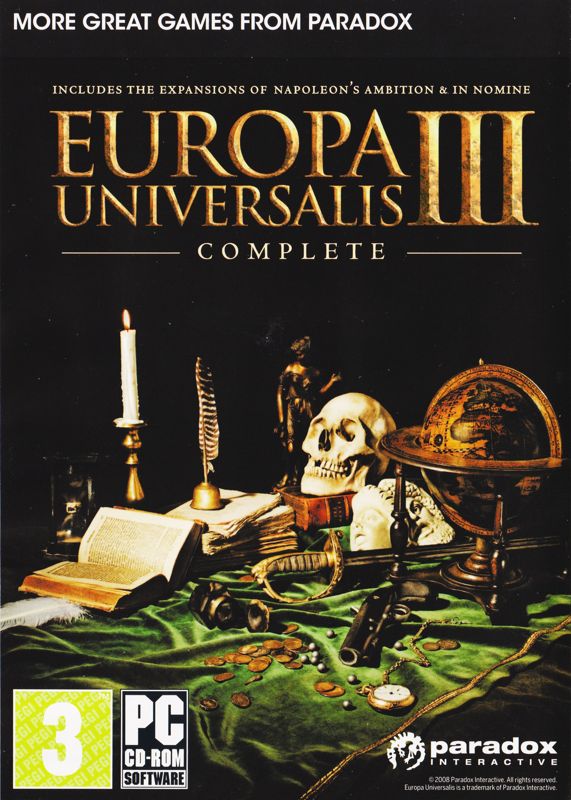 Hearts of Iron III cover or packaging material - MobyGames