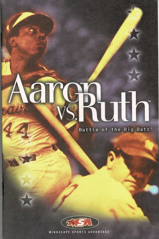 Aaron vs. Ruth: Battle of the Big Bats cover or packaging material ...