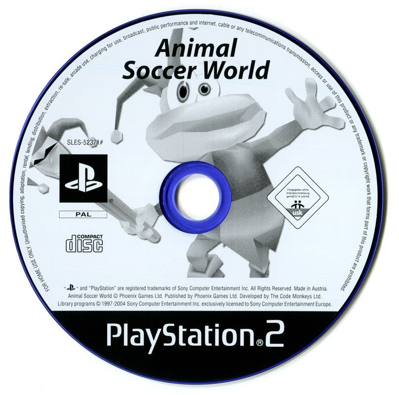 Animal Football cover or packaging material - MobyGames