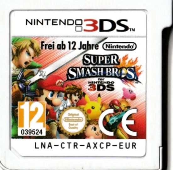 Super Smash Bros. for Nintendo 3DS cover or packaging material - MobyGames