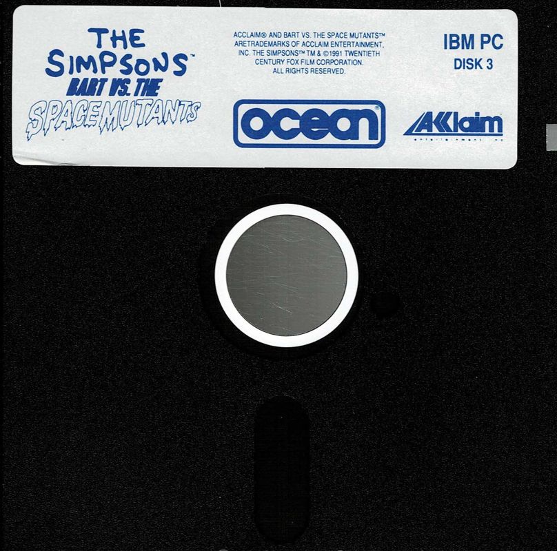 The Simpsons: Bart vs. the Space Mutants cover or packaging material ...