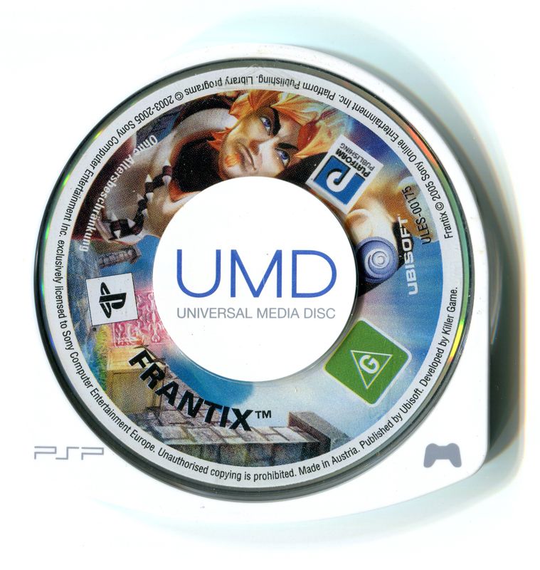 Frantix cover or packaging material - MobyGames