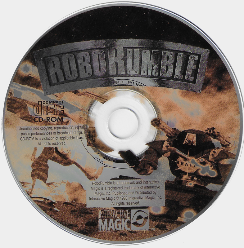 Robo Rumble cover or packaging material - MobyGames