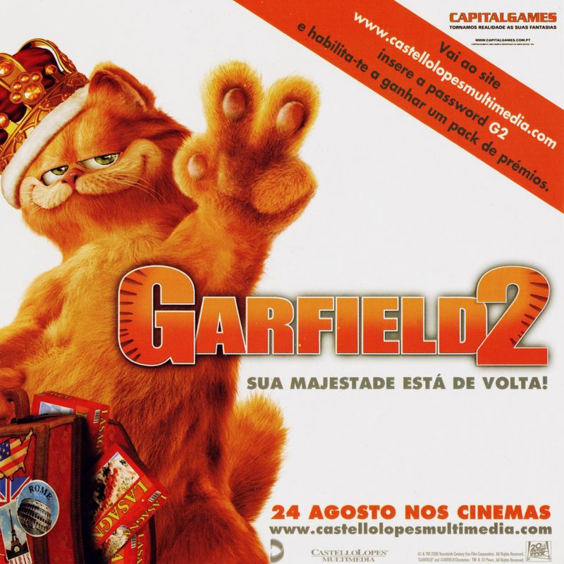 Garfield: A Tail of Two Kitties cover or packaging material - MobyGames