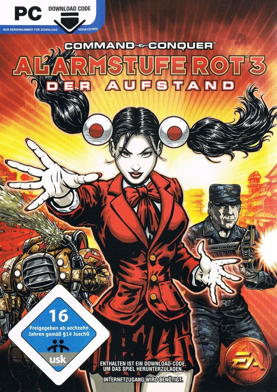 Command & Conquer: Red Alert 3 - Uprising cover or packaging material ...