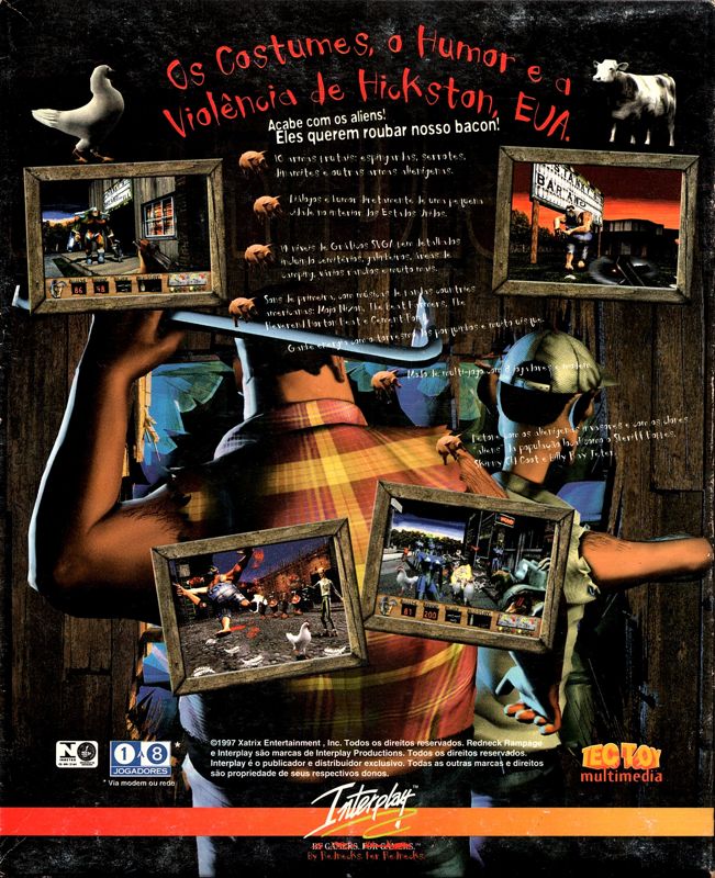 Redneck Rampage cover or packaging material - MobyGames