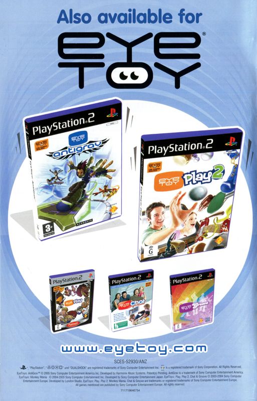 EyeToy: Monkey Mania cover or packaging material - MobyGames