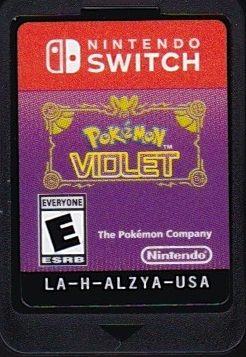 Pokémon Violet cover or packaging material - MobyGames